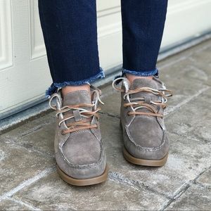 Sebago | Shoes | Nib Suede Shearling Winter Moccasin Boot | Poshmark